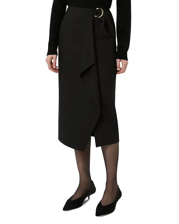 Max Mara Asymmetric Midi Skirt