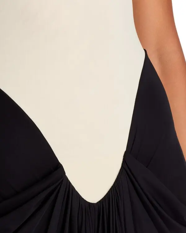MAYGEL CORONEL Aria Color Blocked Gown