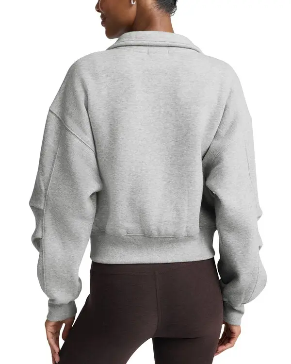 Beyond Yoga Two Way Zip Cropped Jacket
