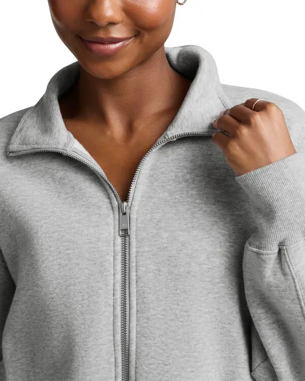 Beyond Yoga Two Way Zip Cropped Jacket