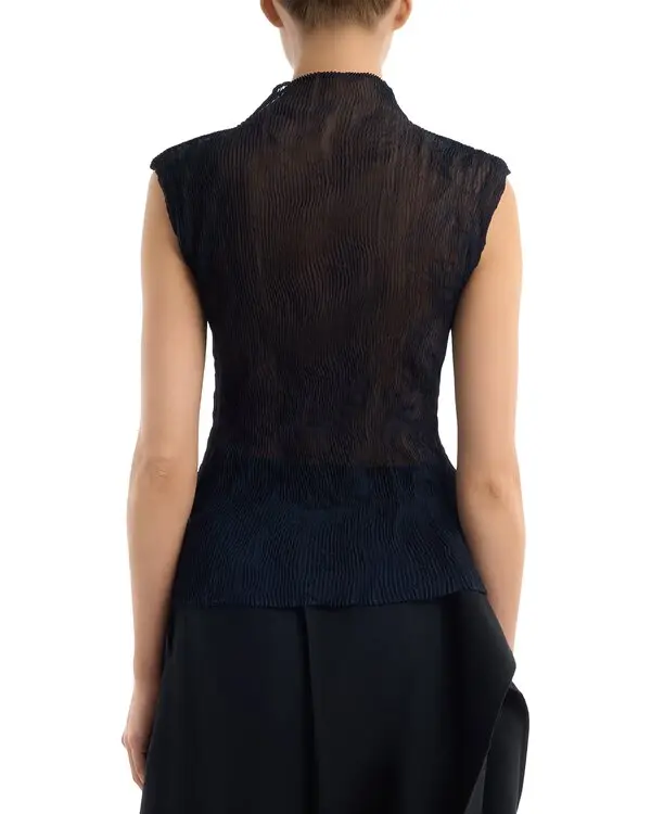 Issey Miyake Chiffon Twist 1 Top