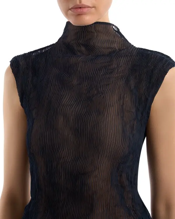 Issey Miyake Chiffon Twist 1 Top