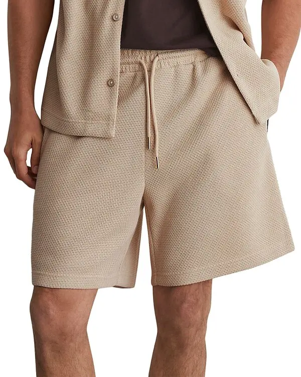 REISS Elijah Textured Shorts