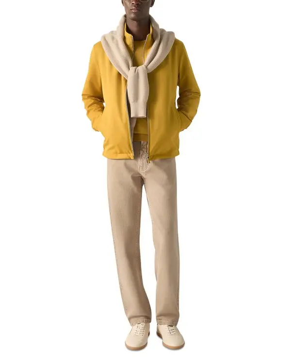 Zegna Microfiber Motorin Blouson Jacket