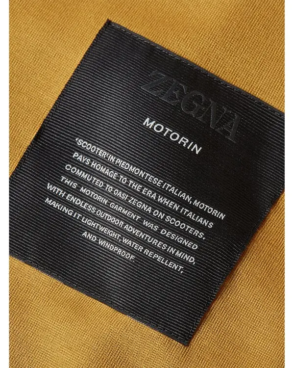 Zegna Microfiber Motorin Blouson Jacket