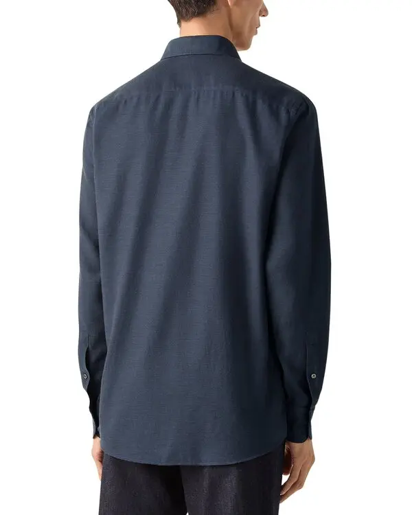 Zegna Cashco Cotton Blend Shirt