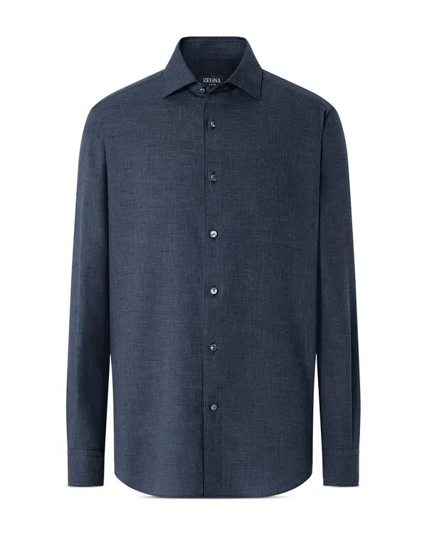 Zegna Cashco Cotton Blend Shirt