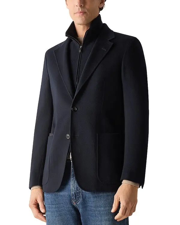 Zegna Oasi Knit Cashmere Jacket