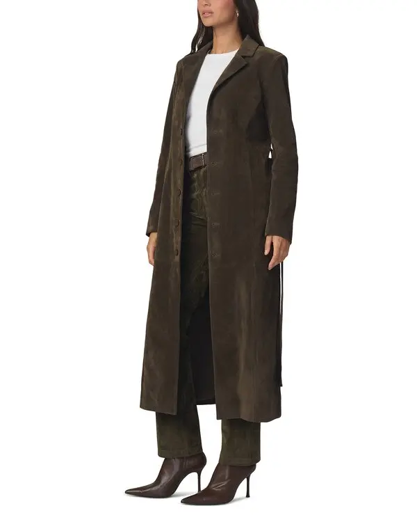 Joe's Jeans The Faux Suede Long Coat