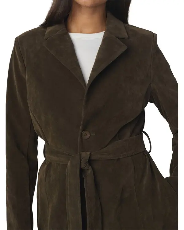 Joe's Jeans The Faux Suede Long Coat