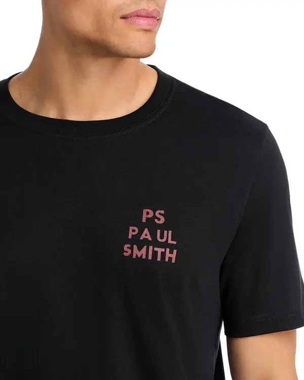 Paul Smith Peace Radio Cotton Graphic T-shirt