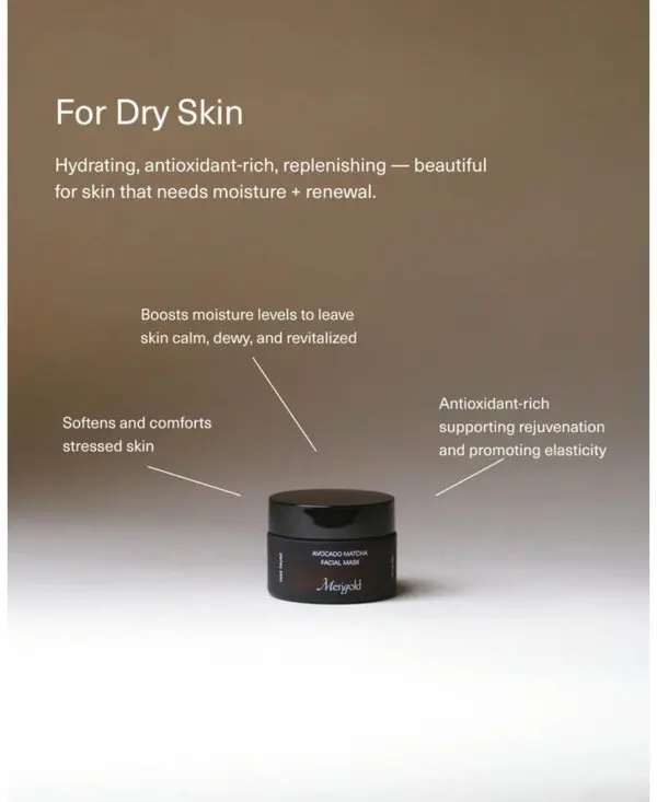 MERIGOLD Avocado Matcha Mask