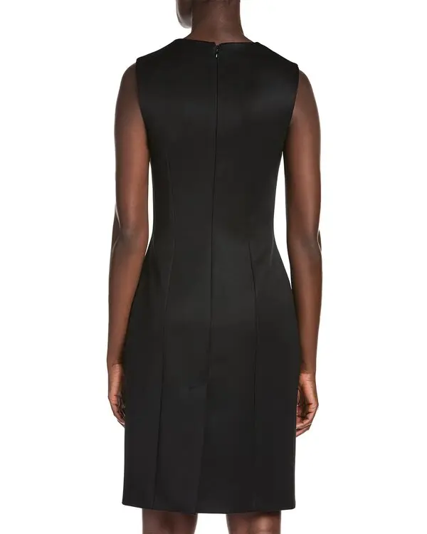 Alexander McQueen Sleeveless Wool Sheath Dress