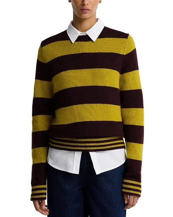 Barbour Woodhouse Wool Blend Striped Sweater