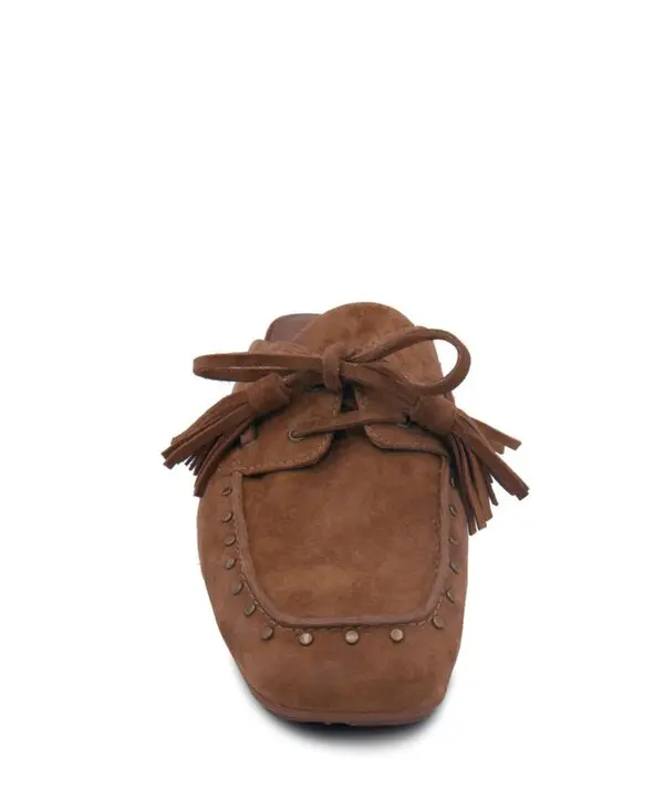 Ash Bavaria Studded Mule - Chestnut