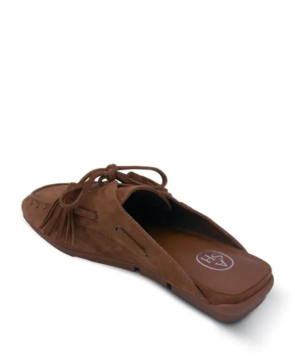 Ash Bavaria Studded Mule - Chestnut