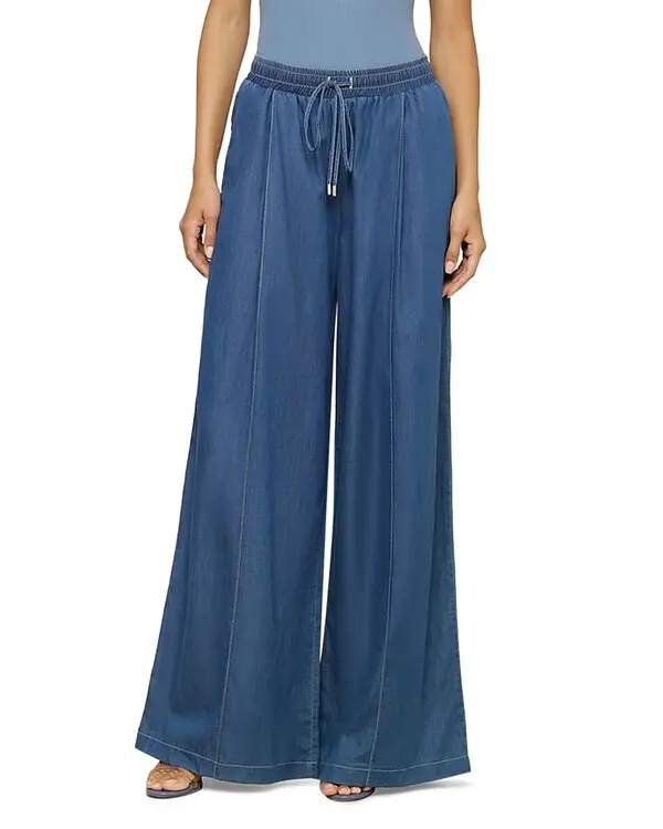 L'Agence Connie High Rise Drawstring Trouser Jeans