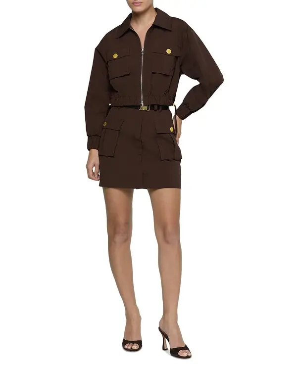 L'Agence Kade Cargo Pocket Windbreaker