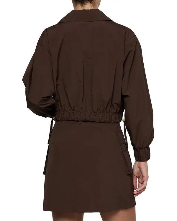 L'Agence Kade Cargo Pocket Windbreaker