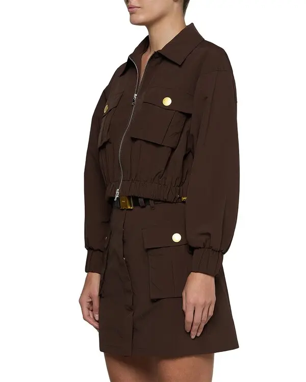 L'Agence Kade Cargo Pocket Windbreaker