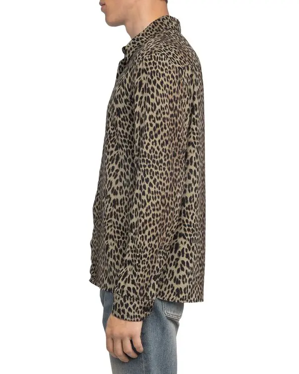 Zadig&Voltaire Tyric Soft Leopard Shirt