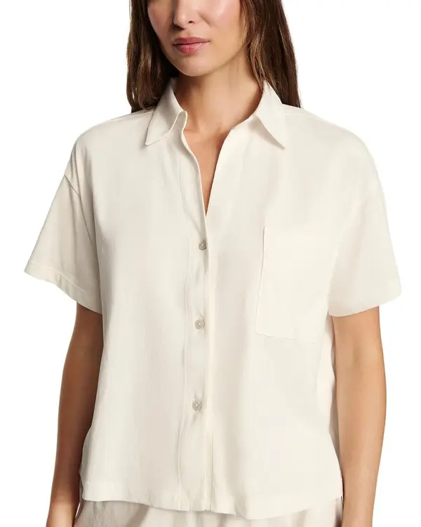 Eberjey Pima Cotton Short Pajama Set