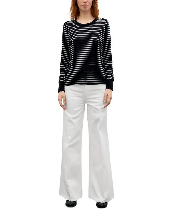 Gerard Darel Belia Epaulet Striped Top