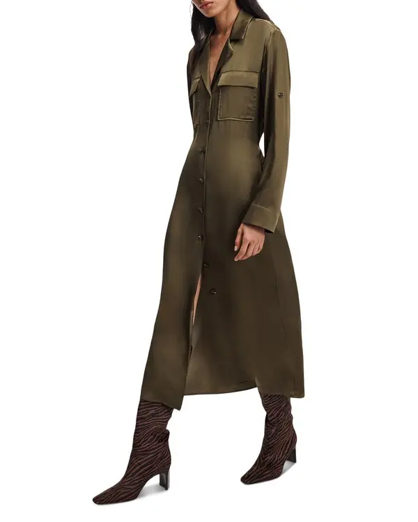Rag & Bone Sonny Silk Shirt Dress