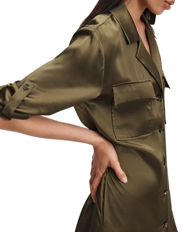 Rag & Bone Sonny Silk Shirt Dress