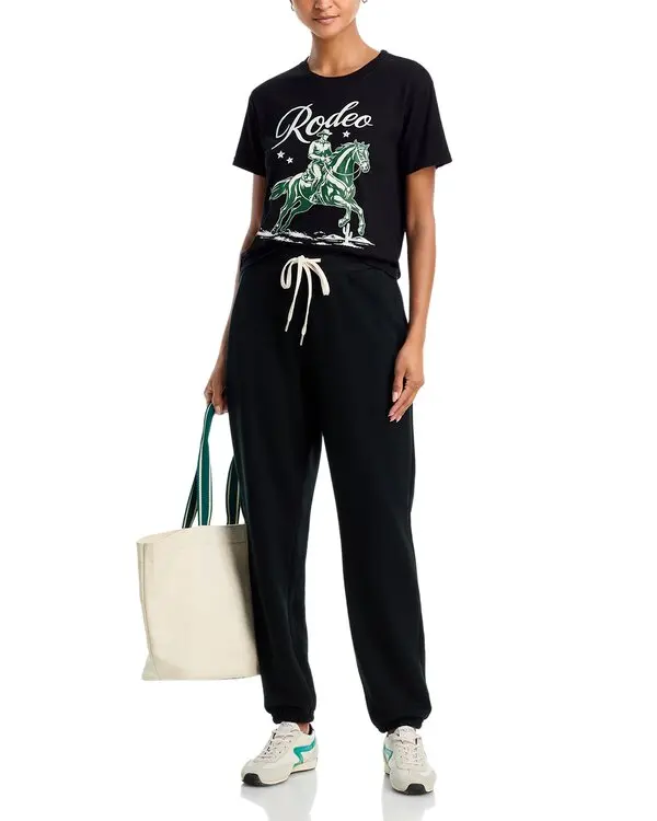 Aqua Olivia Rodeo Horse Cotton Tee Exclusive