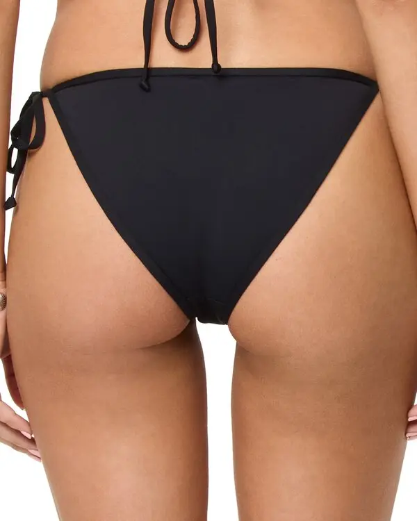 L*Space Levy Bikini Bottom With Floral Embellishment