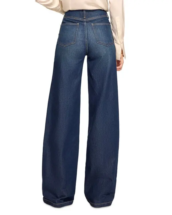 Ramy Brook Ciara High Rise Wide Leg Jeans