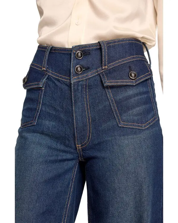 Ramy Brook Ciara High Rise Wide Leg Jeans