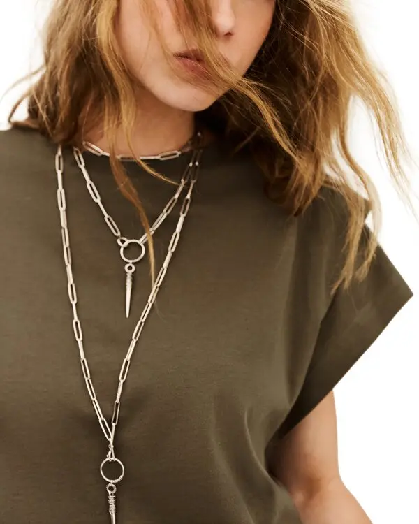Ba&sh Pio Shoulder Pad Top - Mocha