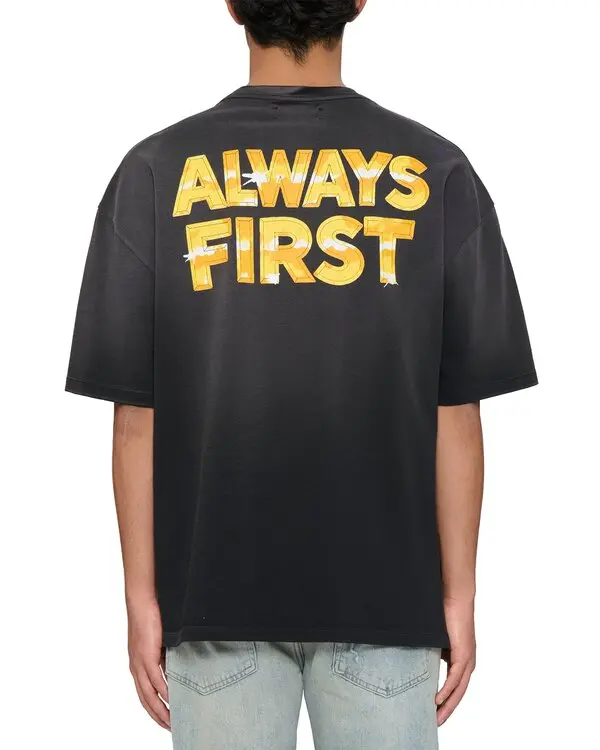 Amiri Always First Cotton Logo T-shirt