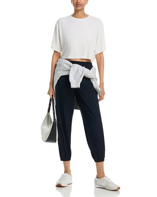 Splits59 Djuna Oversized Crop Jersey Tee
