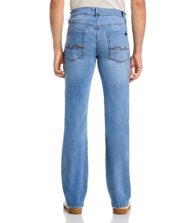 7 For All Mankind Bootcut Fit Cotton Blend Jeans