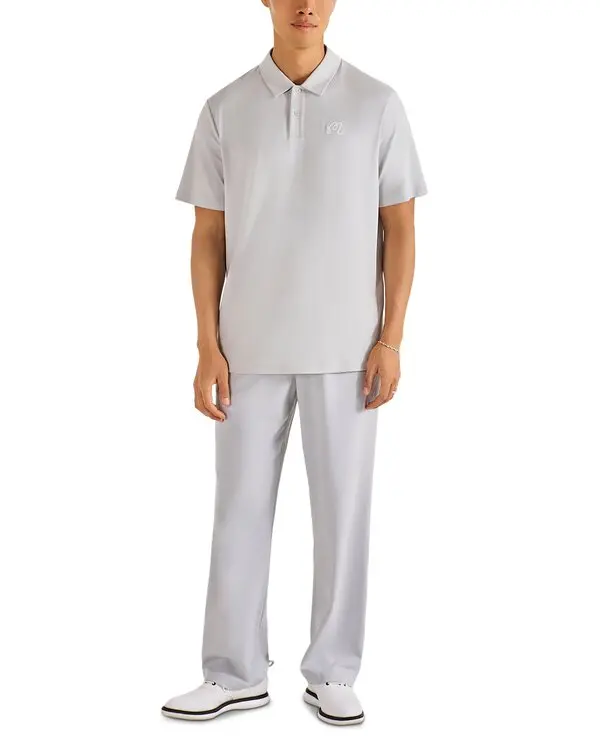 MALBON Relaxed Fit Fairway Polo - Micro Chip