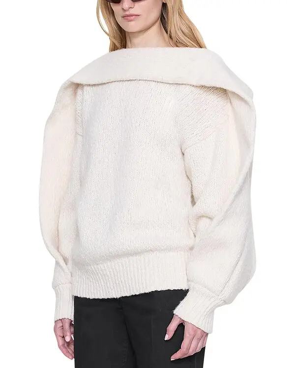 Ossou Umber Framed Sweater