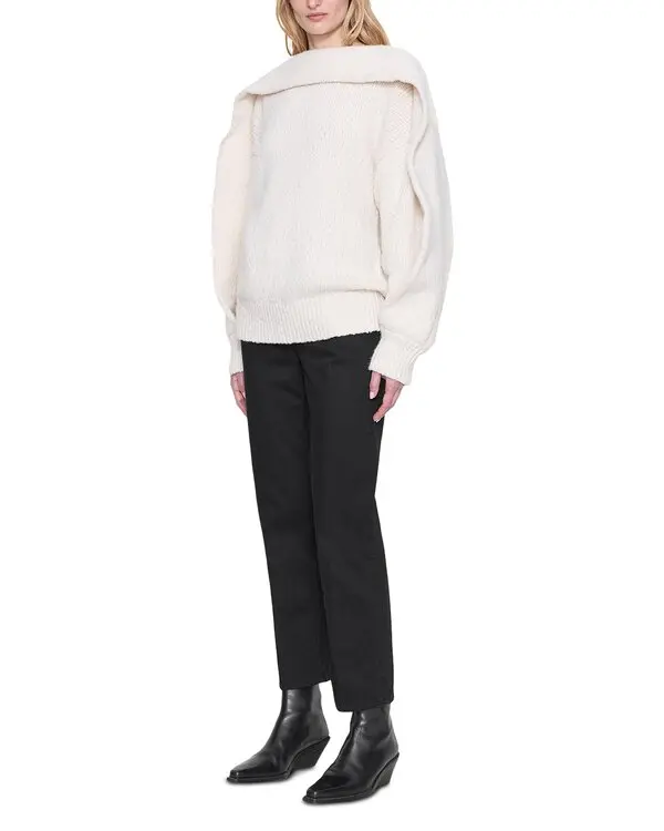 Ossou Umber Framed Sweater