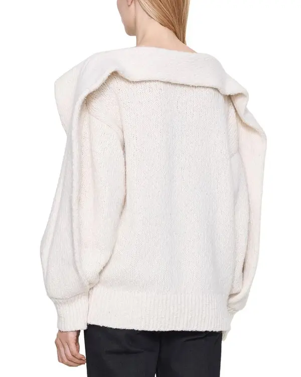 Ossou Umber Framed Sweater