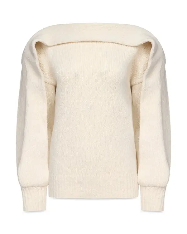 Ossou Umber Framed Sweater