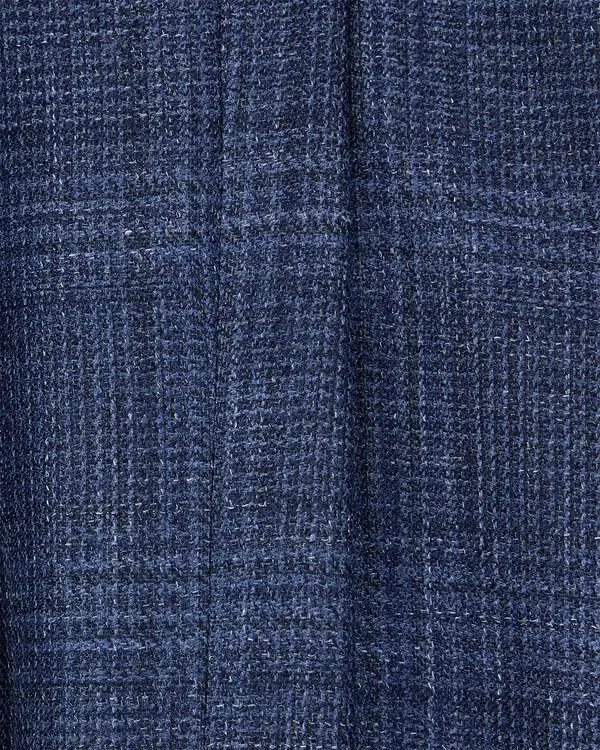 Emporio Armani Classic Fit Plaid Check Blazer