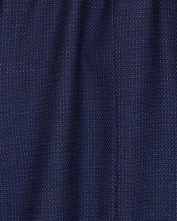 Emporio Armani Regular Fit Textured Melange Wool Blend Blazer