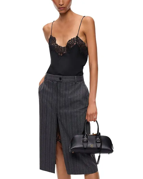 Pinko Arneis Mixed Media Dress