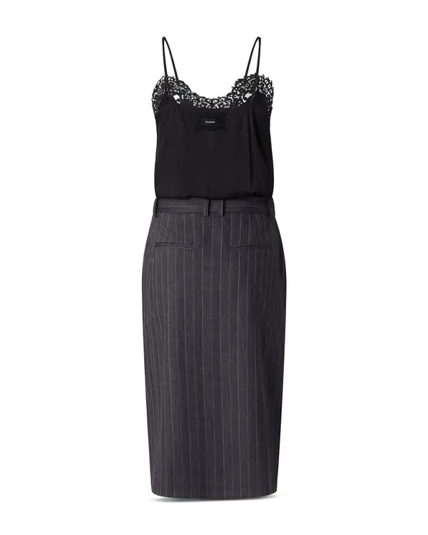 Pinko Arneis Mixed Media Dress