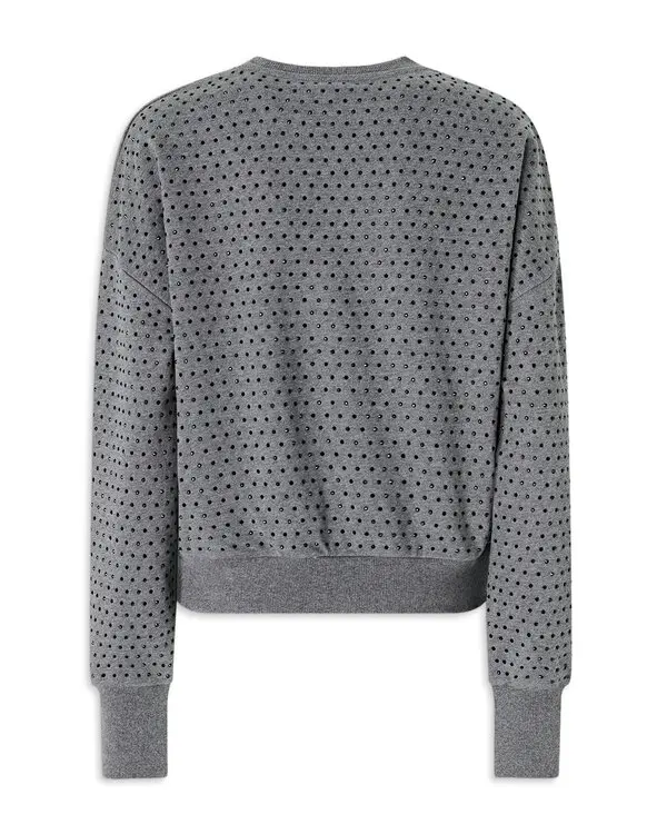 Pinko Monaci Maglia Felpa Melange Fu Sweatshirt