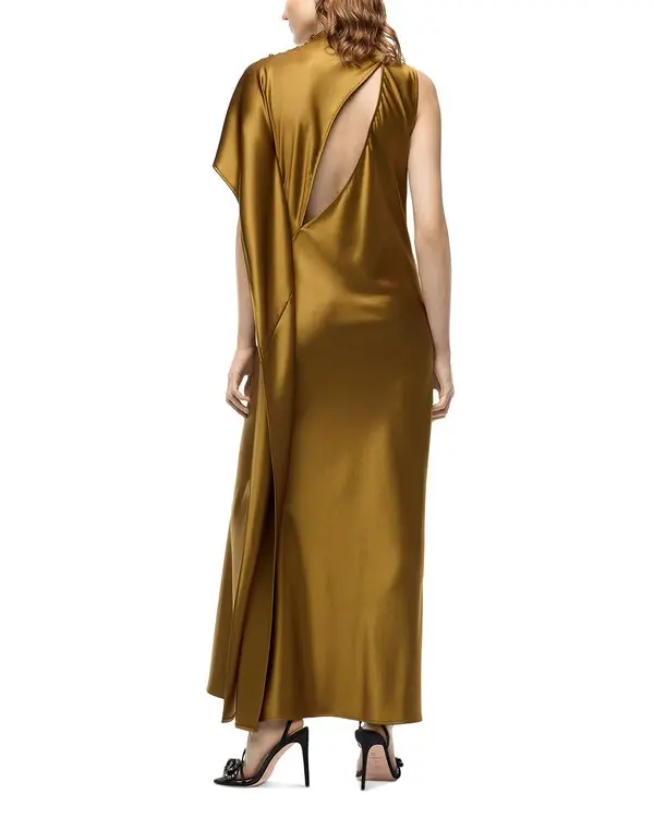 Pinko De Tomaso Satin Maxi Dress - U