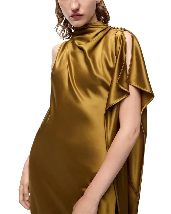 Pinko De Tomaso Satin Maxi Dress - U