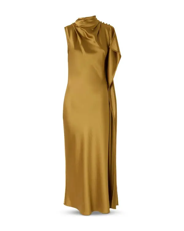 Pinko De Tomaso Satin Maxi Dress - U